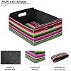 Amazon.com: Kigai Mexican Serape Colorful Stripes Storage Basket ...