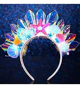 Amazon.com: DRESBE Light Up Headband LED Headbands Glow Party Concert ...