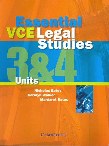 Amazon.com: Essential VCE Legal Studies Units 3 and 4: 9780521608237 ...