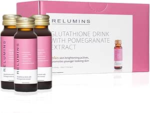 Amazon.com: Relumins Glutathione Drink - Helps Promote Brighter and ...