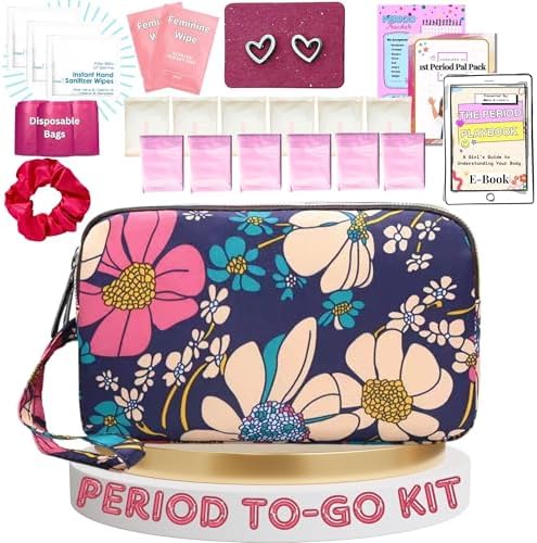 Amazon.com: First Period Pal Pack to-Go Kit | 26 pcs | First Period Kit ...
