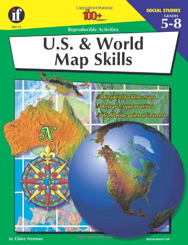 Amazon | U. S. & World Map Skills | Instructional Fair | Specific Skills