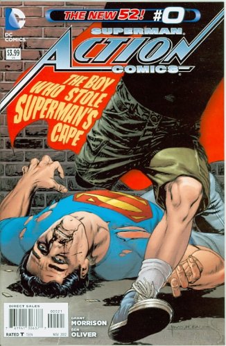 Superman Action Comics #0 Rags Morales Variant Cover The New 52: Grant ...