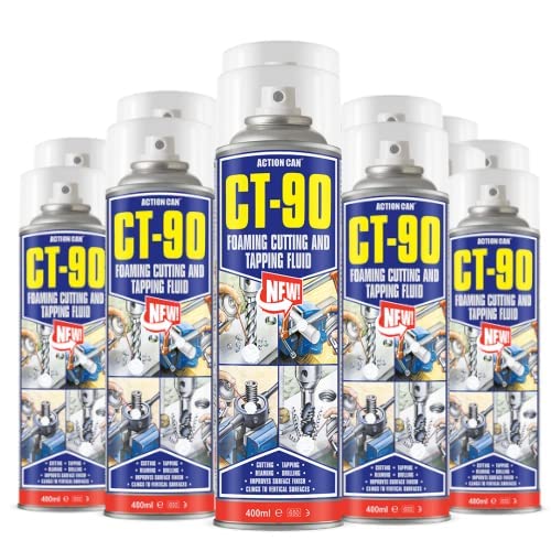 (PACK OF 15) Action Can CT-90 Cutting & Tapping Fluid Spray 500ml ...