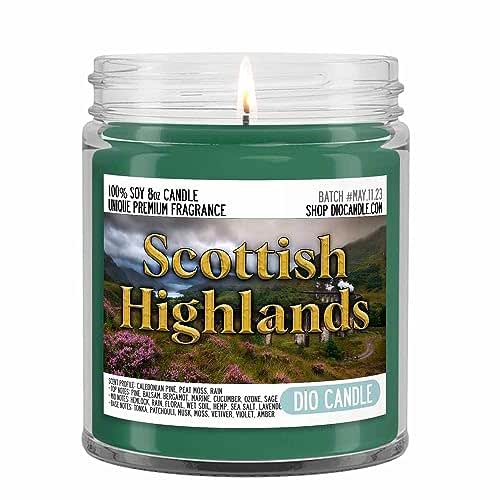 Amazon.com: Scottish Highlands Scented Candle - Smells Like Caledonian ...