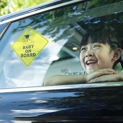 Buy 2pcs Baby on Board Stickers Signs for Cars Safety Stickers Sign ...