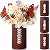 Amazon.com: Domensi 3 Pcs Football Table Centerpiece Football Vase ...