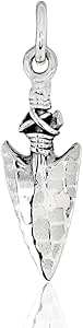 Amazon.com: WithLoveSilver Solid 925 Sterling Silver Celtic Archer Rock ...