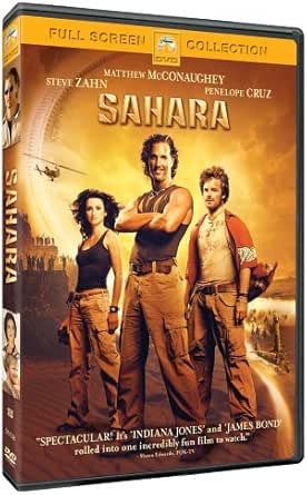 Sahara (Full Screen) [DVD] (2005) Matthew McConaughey; Penelope Cruz ...