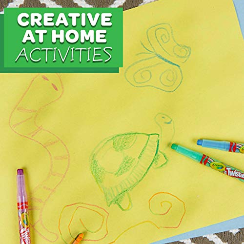 Crayola Twistables Crayons Coloring Set, Kids Indoor Activities at Home ...