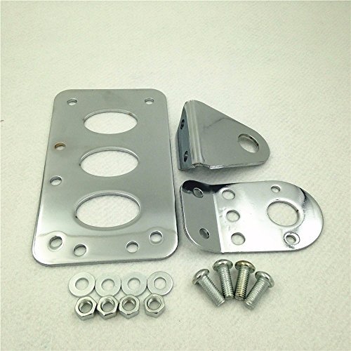 Snapklik.com : SMT-Chrome Custom Horizontal Vertical Side Mount License ...