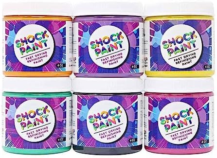 Pop of Color Premium Chalk Paint, Ocean View Bundle (4 oz. Pack of 6 ...