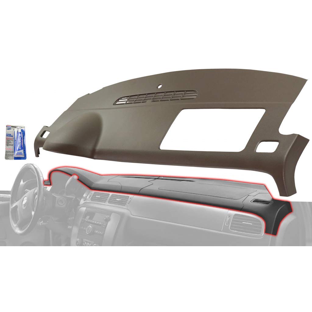 Amazon.com: For Chevy Tahoe Dash Cover 2007-2014 | Cashmere | 1-Piece ...