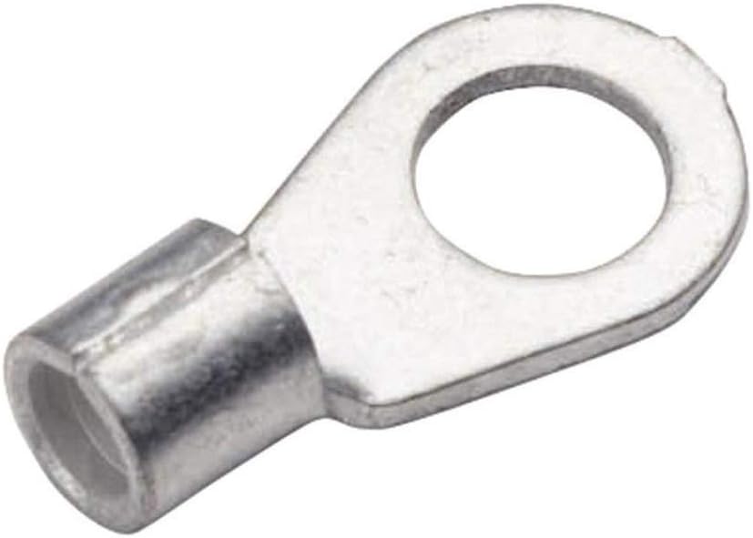 HINDUSTAN 10 sq. mm Crimping Pin Type Copper Lugs (Silver, 10 Sq.Mm ...