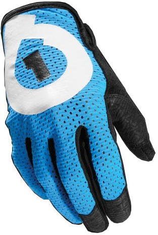 Amazon.co.jp: 【自転車、BMX グローブ】【SIXSIXONE】661 RAJI GLOVE/LGサイズ/シアン＆ホワイト ...