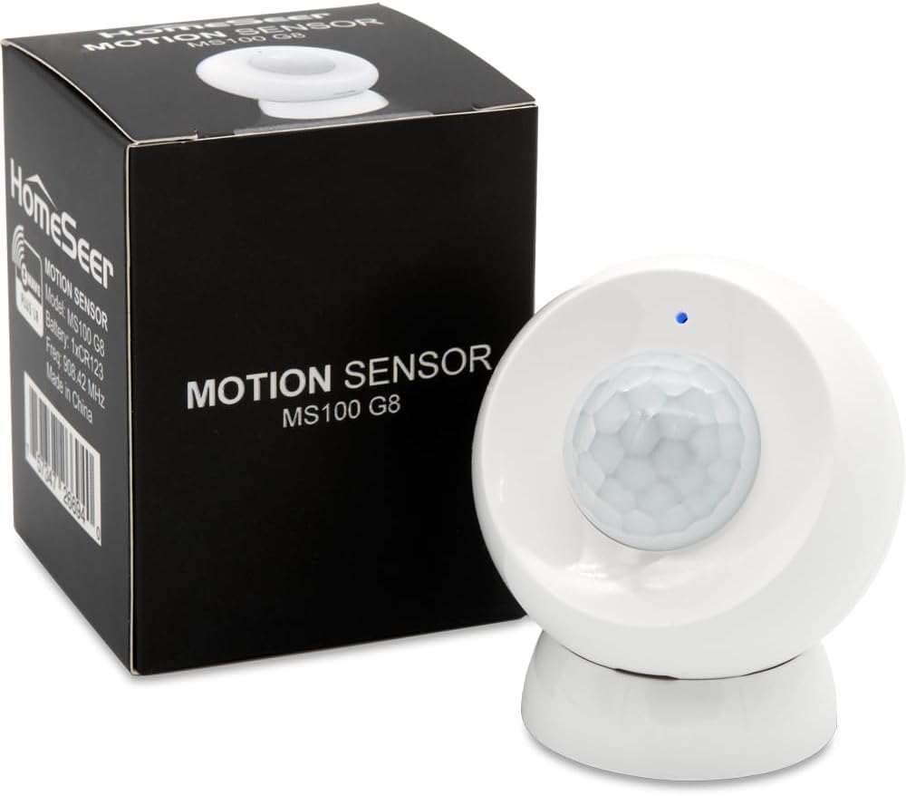 Amazon.com: Zooz Outdoor/Indoor Motion Sensor ZSE70, Z-Wave Long Range, Temperature Monitoring ...