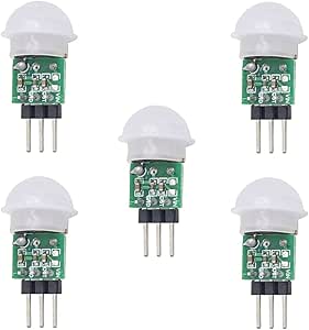Amazon.com: Stemedu HC-SR312 AM312 Mini PIR Módulo de sensor de ...