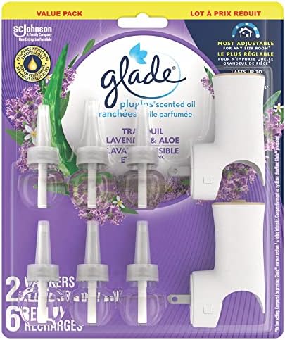 Glade PlugIns Air Freshener Starter Kit, Scented and Essential Oils for ...