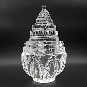 Buy Real Sphatik Shree Yantra Original Crystal Certified Idol - AAA ...
