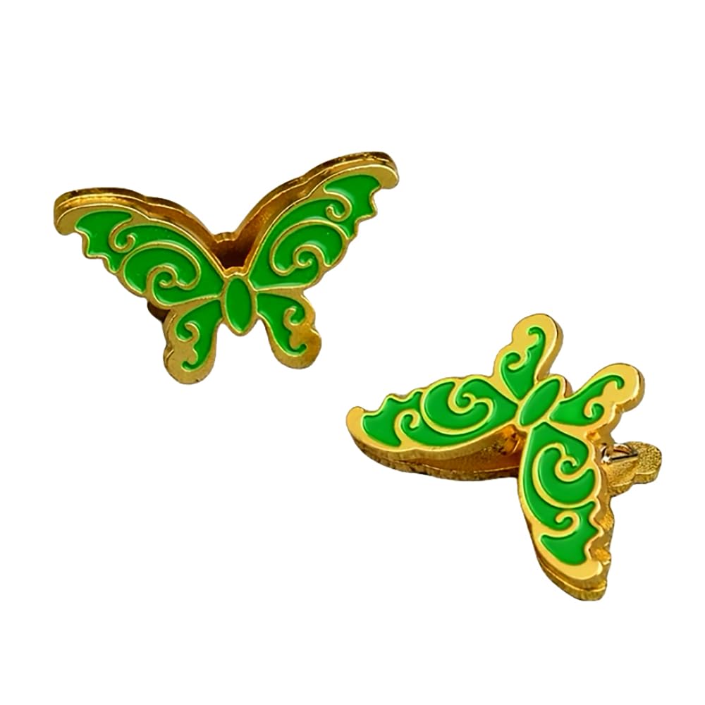Amazon.com : 2PCS OEAYA Metal Butterfly Binder Clips 2Inch Zinc Alloy ...