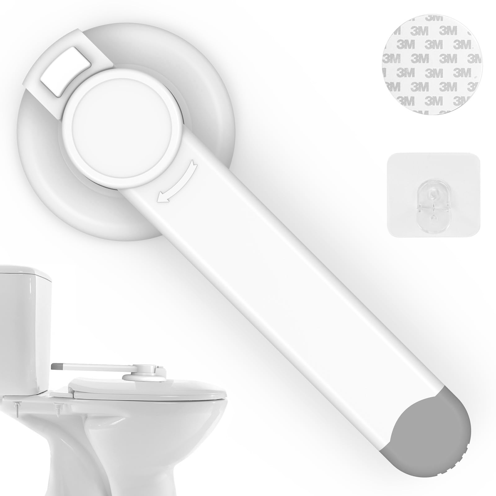 Amazon.com : Baby Toilet Safety Locks (1 Pack)| Childproof Toilet Seat ...