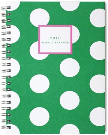 Amazon.com : 2010 Polka Dot Weekly Planner : Daily Appointment Books ...