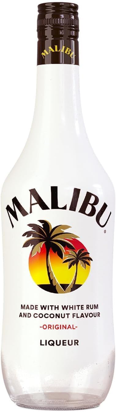 Malibu Original White Rum with Coconut Flavour, 1L : Amazon.co.uk: Grocery