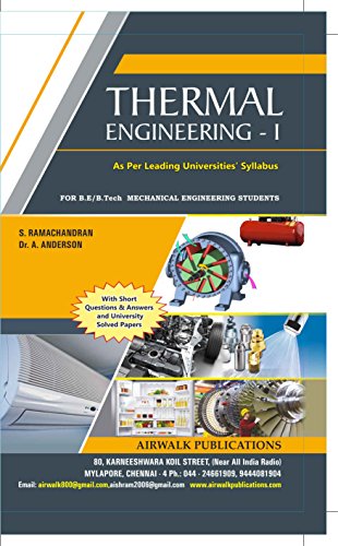 THERMAL ENGINEERING - 1 eBook : S, RAMACHANDRAN, A, ANDERSON: Amazon.in: Kindle Store
