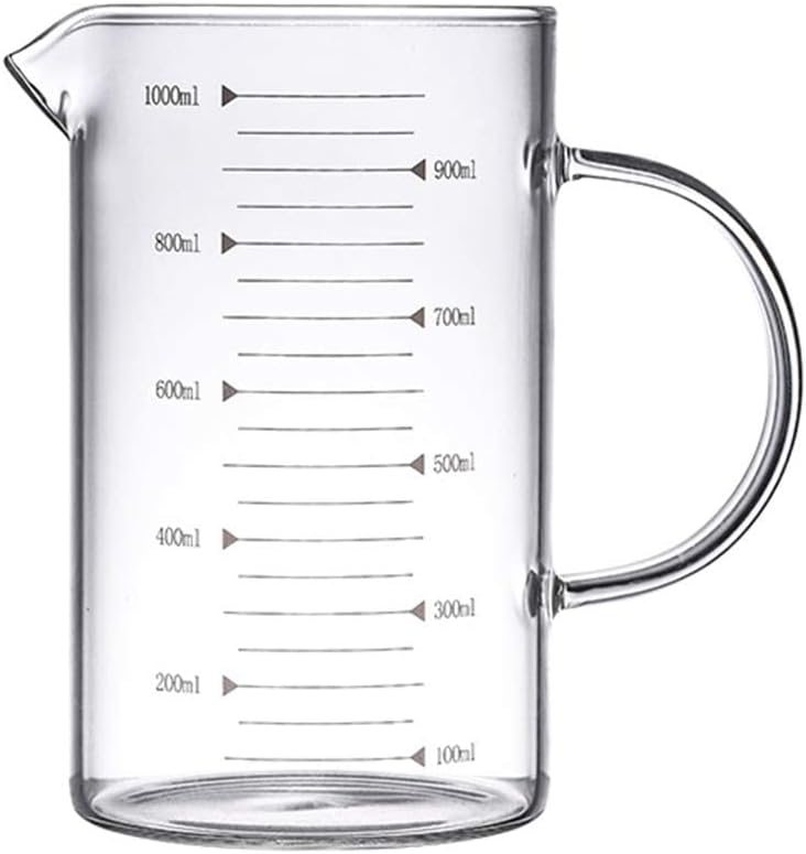 Amazon | 計量カップ 耐熱 ガラス メジャーカップ 1000ml 500ml 350ml キッチン ベーキング 電子レンジ対応 (500ml) | YIJOFU | 計量カップ 通販