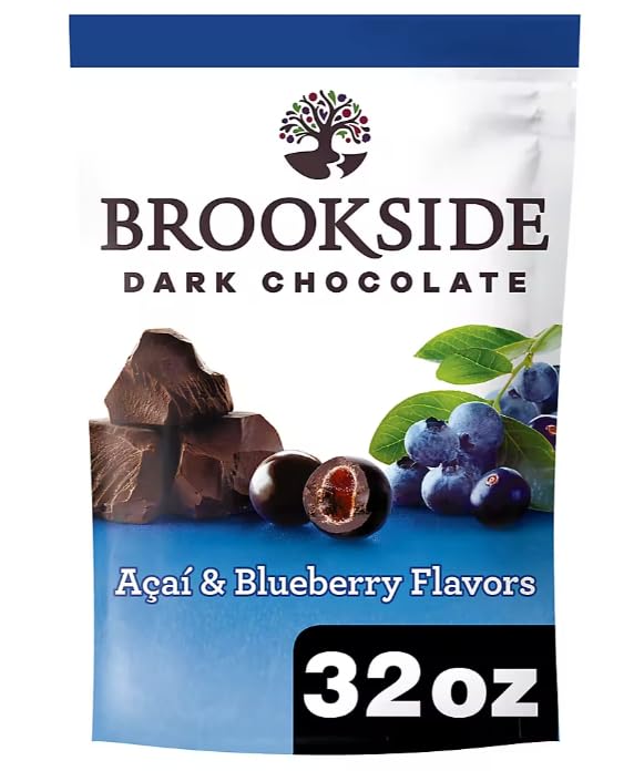 Amazon.com : The Kitchen Queen Brookside Dark Chocolate Acai and ...