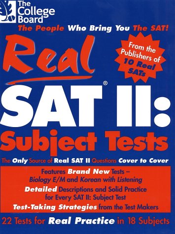 Real SAT II: Subject Tests: The College Board: 9780874475999: Amazon ...