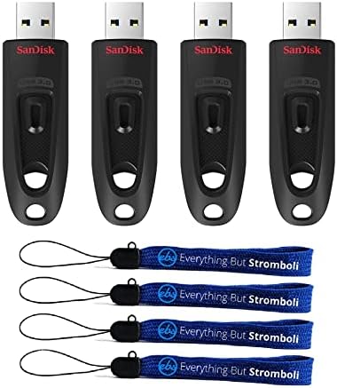 SanDisk Ultra USB 3.0 Flash Drive 32GB 4 Pack High Performance Flash ...