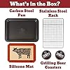 Amazon.com: Trinity Provisions Meat Resting Pan - With Wire Rack and ...