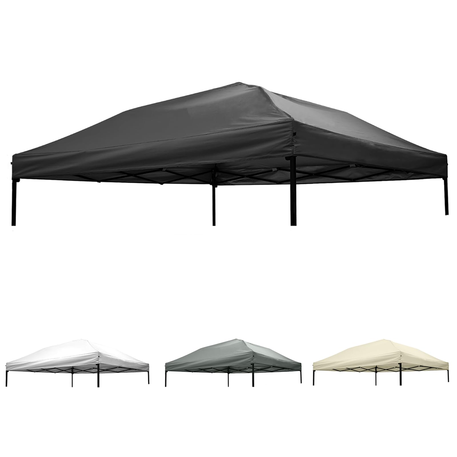 Amazon.com : 10x10 Canopy Replacement top,10x10ft Pop Up Canopy Top ...