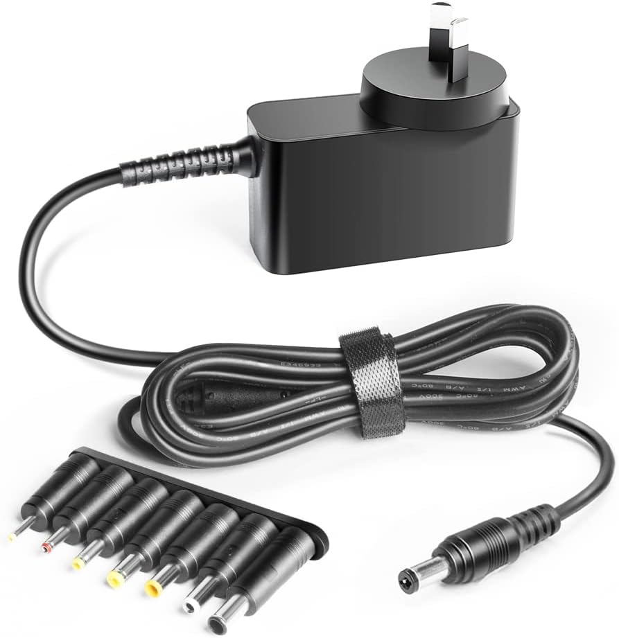 White Power Monitor Charger, 19V, 100-240V, AU Plug, SAA Approved ...