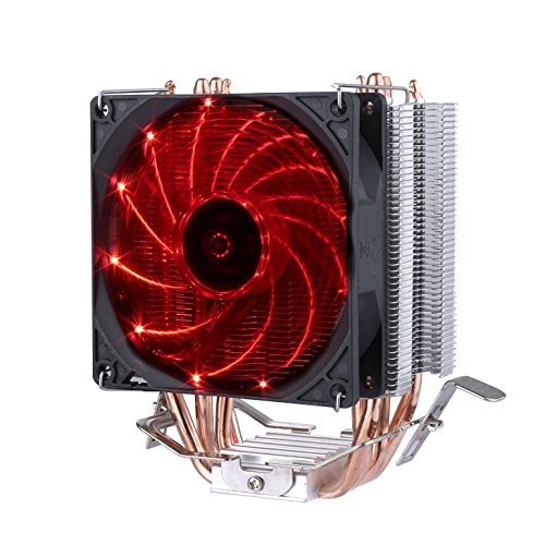 upHere S5BK CPU Air Cooler LGA 1700 Ready 5 Copper Direct Contact Heat ...