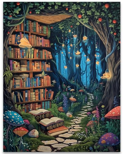 Amazon.com: The Fairy Book Nook: Enchanted Reading Nook Decor for Bookworms & Literature ...