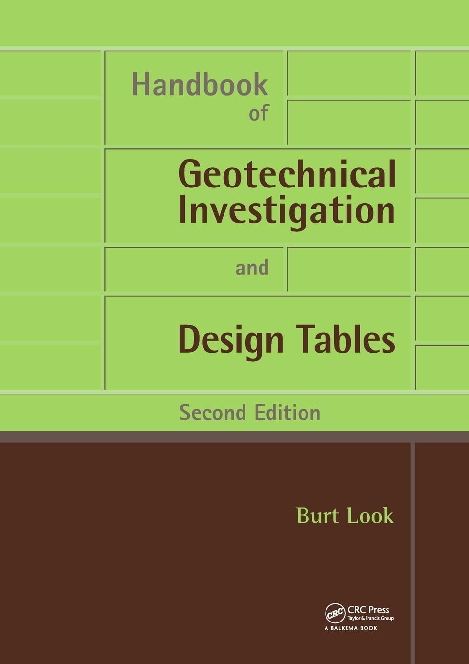 Amazon | Handbook of Geotechnical Investigation and Design Tables ...