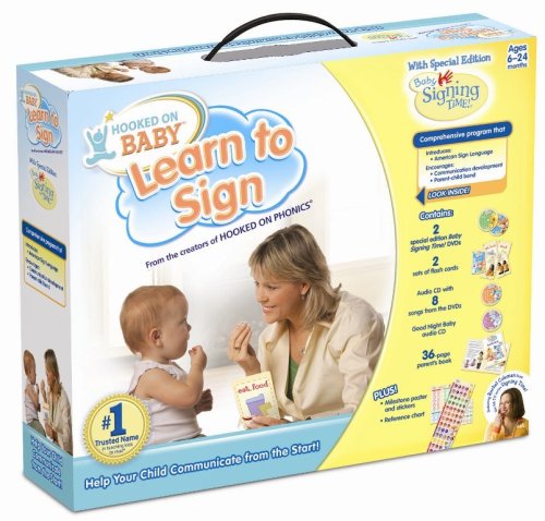 Amazon.com: Hooked on Baby Learn to Sign Deluxe: 0713974092826: Hooked ...