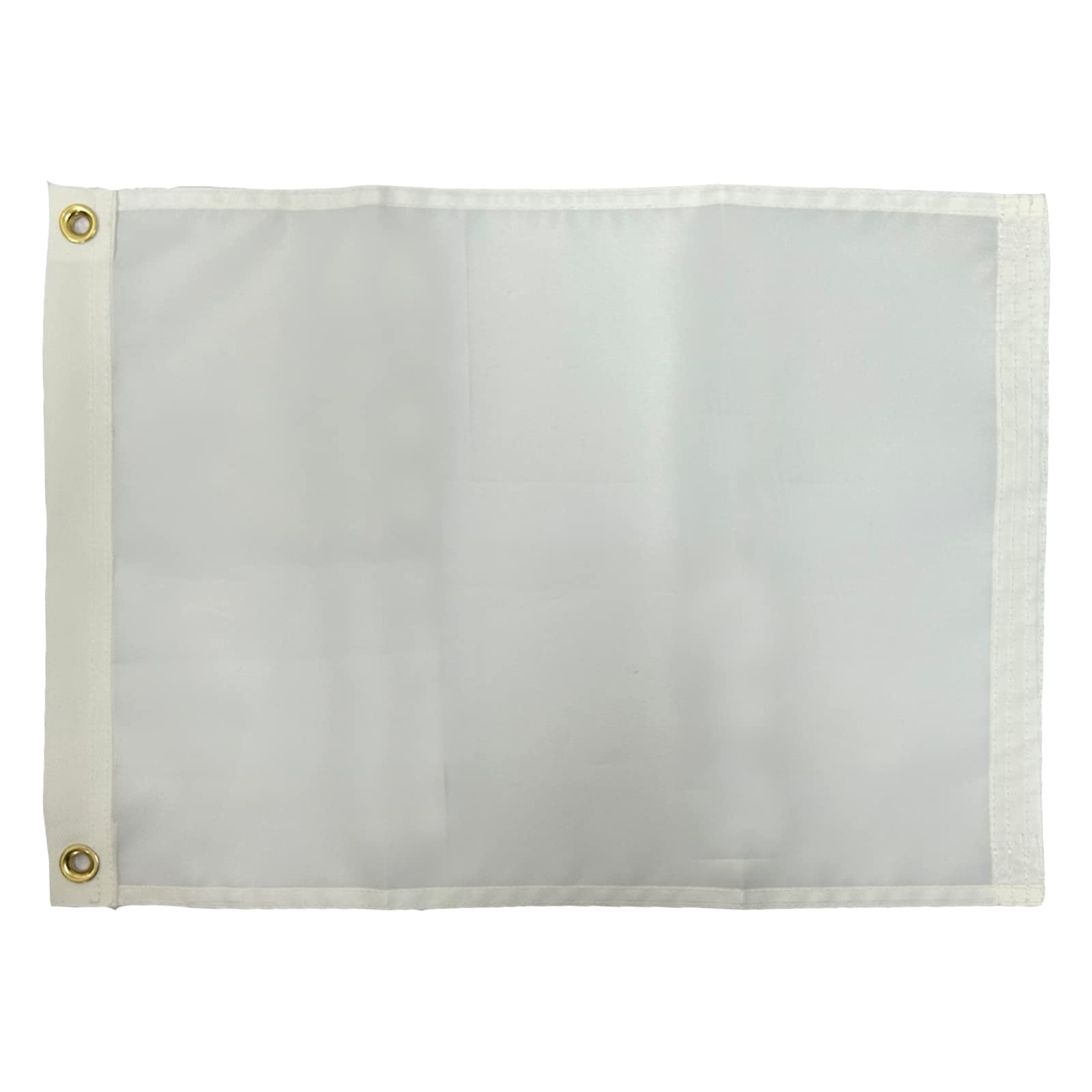 Amazon.com : AMZFLAG Solid White Flag 12x18 Inch, Vivid Color Small ...
