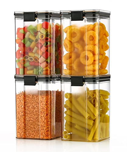 Buy Haitoz Unbreakable Square Airtight Food Storage Container Set for ...