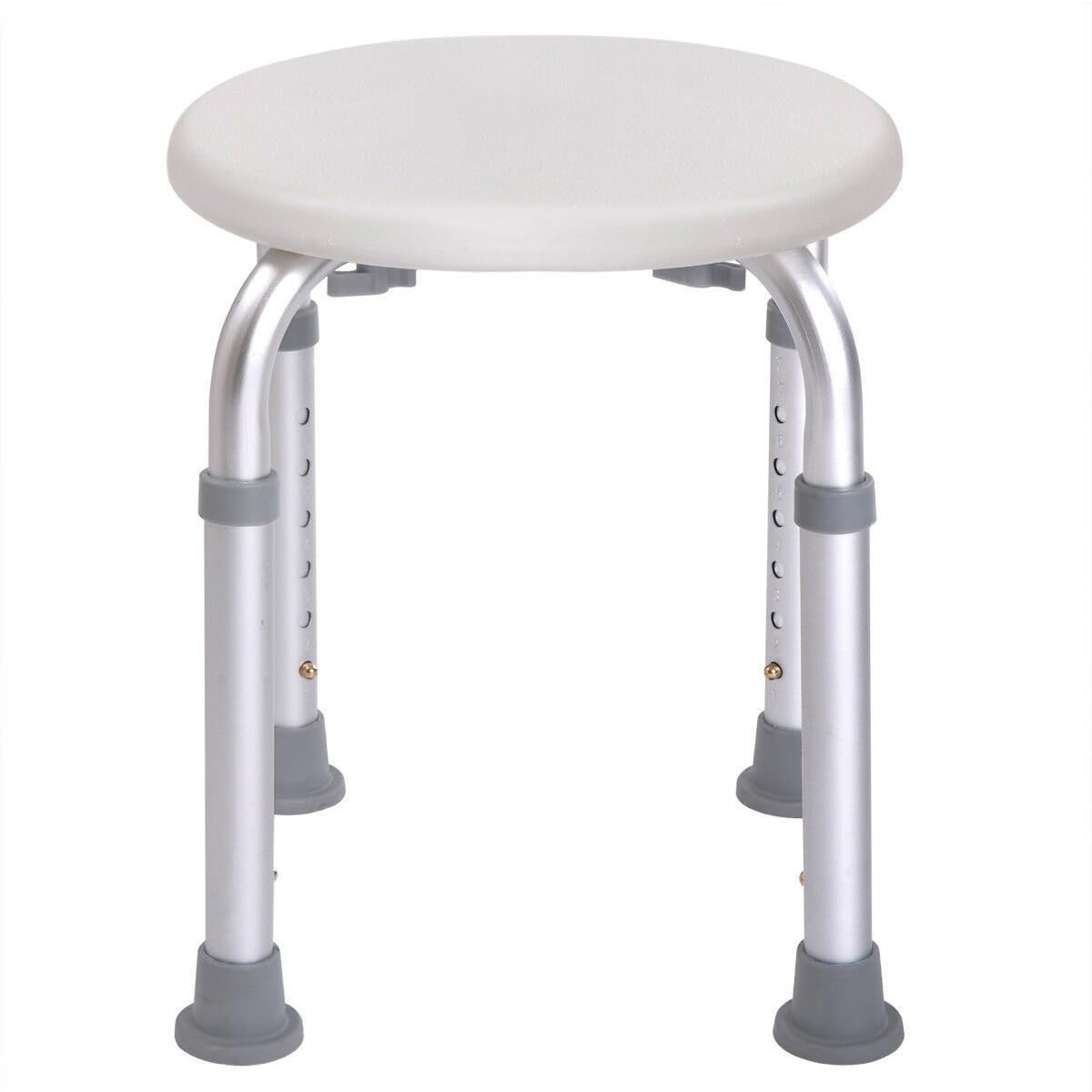 Oscrobie Adjustable Shower Stool Bathtub Chair, 6 Height Adjustable ...