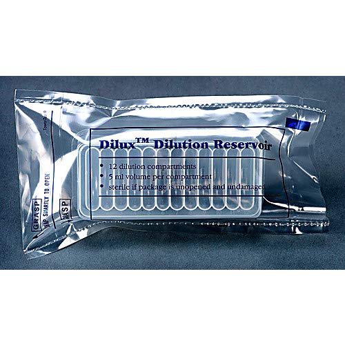 Amazon.com: 12 Channel Reservoir, Round Bottom, 5mL/Well, with Lid ...