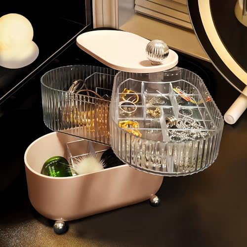 Amazon.com: 360°Rotating Hair Accessories Organizer, Bathroom ...