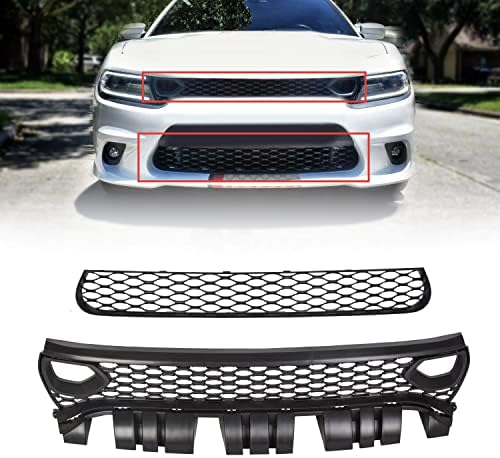 Amazon.com: LitMiRaCle Front Upper Grille Assembly Compatible With 2015 ...