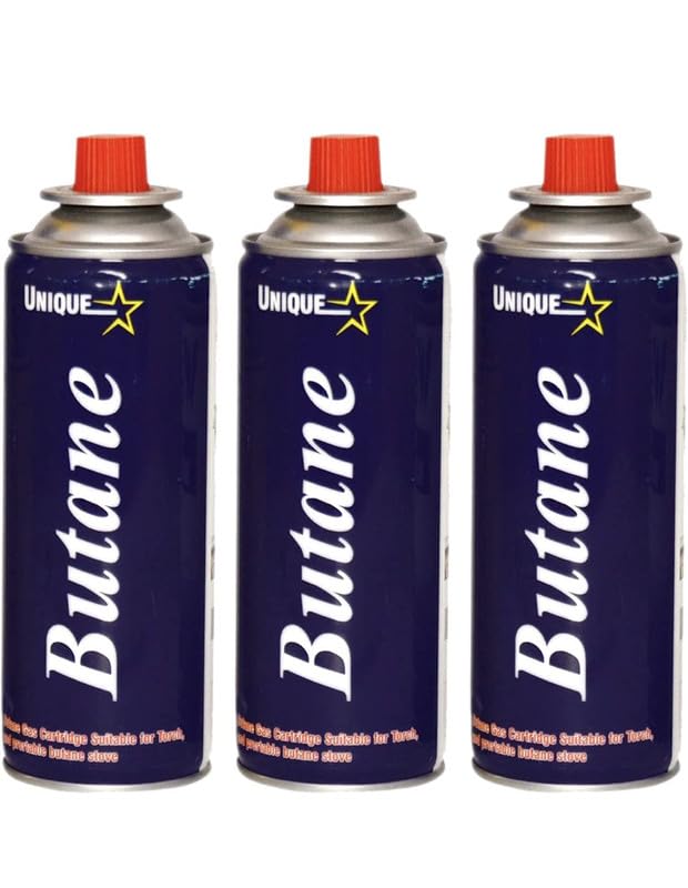 BisonBerg Aluminum Butane Gas Canister for Portable Gas Stove Chulha ...
