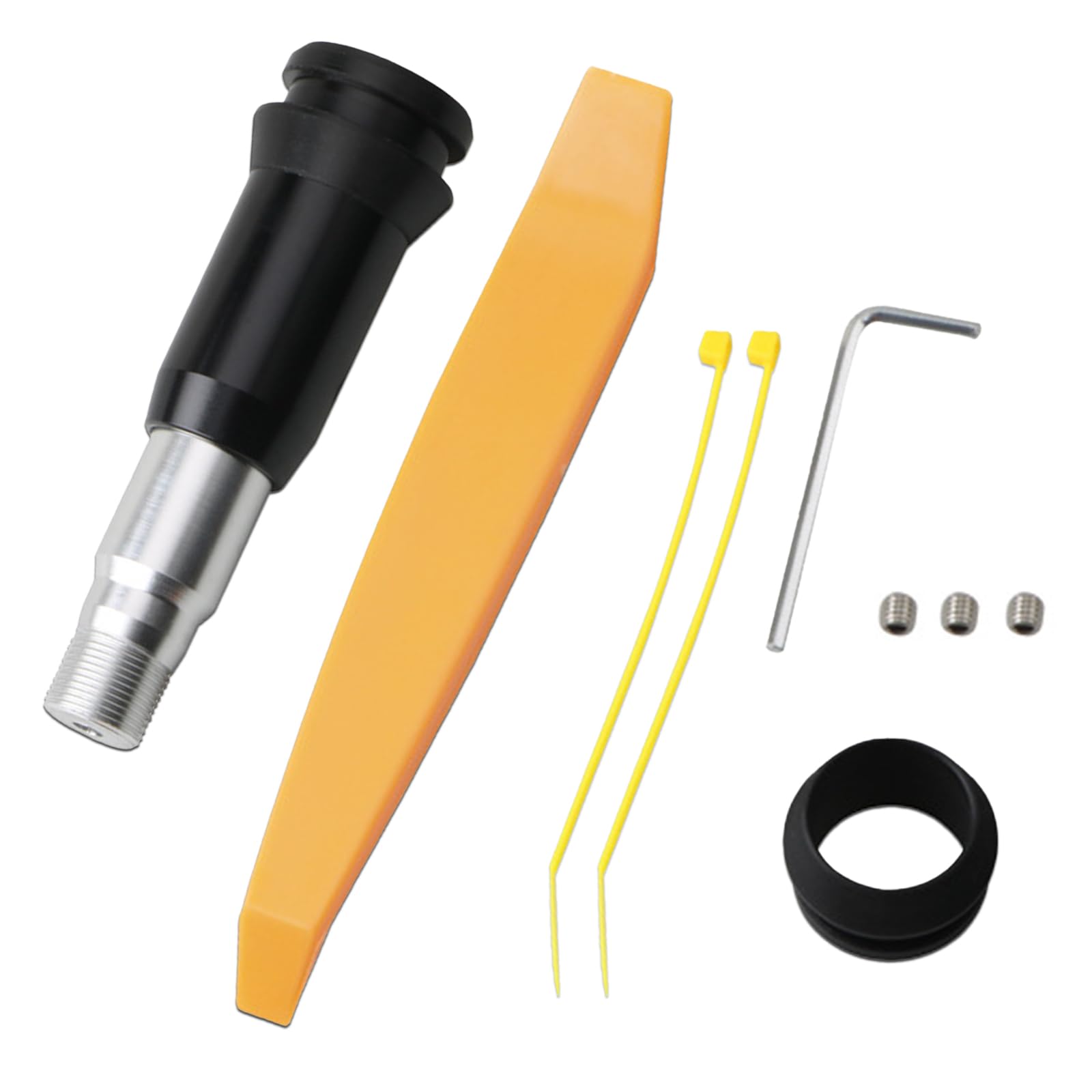 Amazon.com: Jawmoy 1 PC Car Shifter Knob Adapter, Aluminum Alloy Gear ...