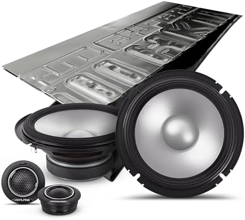 Amazon.com: Alpine S2-S65C, S Series 6.5" 2-Way Hi-Res Speakers + Sound ...