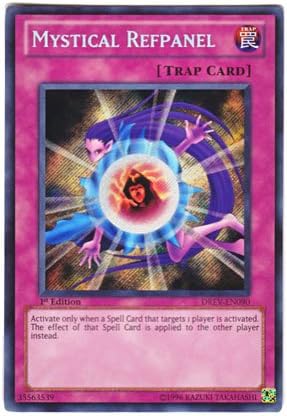 Amazon.co.jp: 遊戯王 英語版 DREV-EN090 Mystical Refpanel 精霊の鏡 (シークレットレア) 1st ...