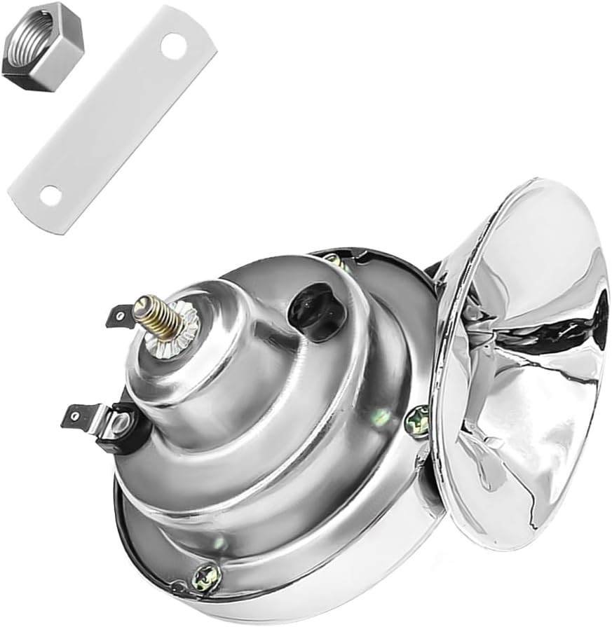 Amazon.com: Gasedin Loud Car Horn, 300DB Super Loud Electric Snail Horn ...